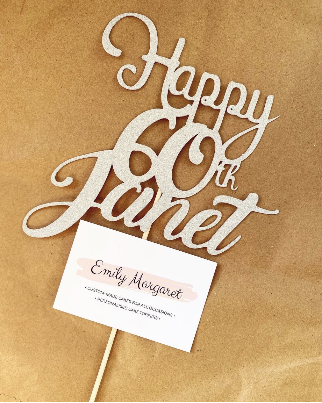 Emily Margaret | Cake Toppers